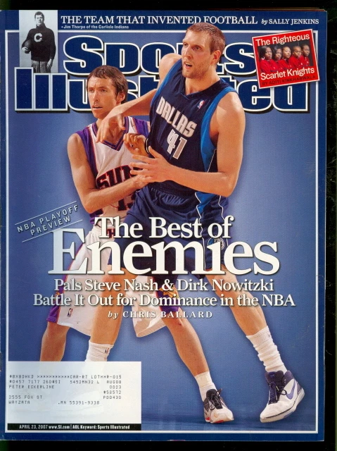 2007 SPORTS ILLUSTRATED : Steve Nash Suns/Dirk Nowitzki Mavericks EUR 3 ...