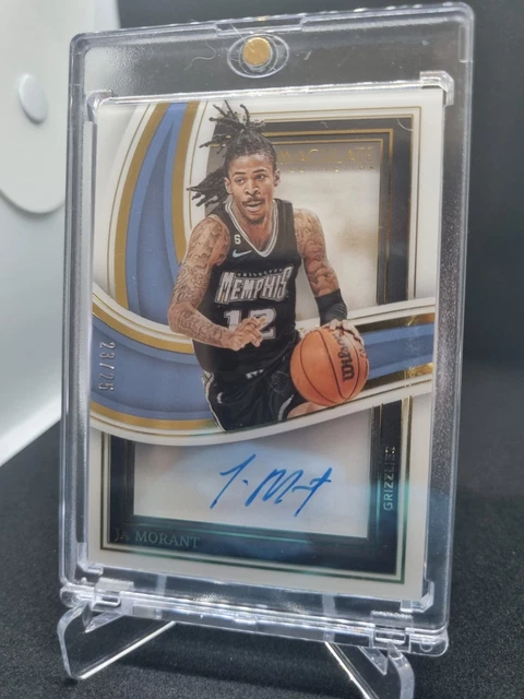 JA MORANT SHADOWBOX Signature Autograph /25 Immaculate $1,399.00 ...