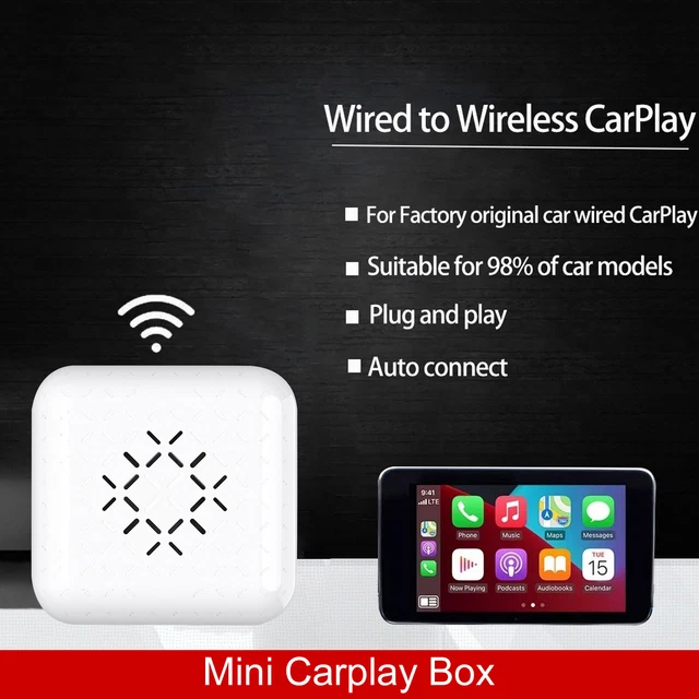 CARLINKIT 2022 MINI Carplay Box for Original Car Stereo with Wired ...