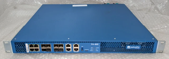 PALO ALTO NETWORKS Enterprise Firewall PA-850 ML-Powered NGFW Full Layer 7 Insp. £109.97 ...