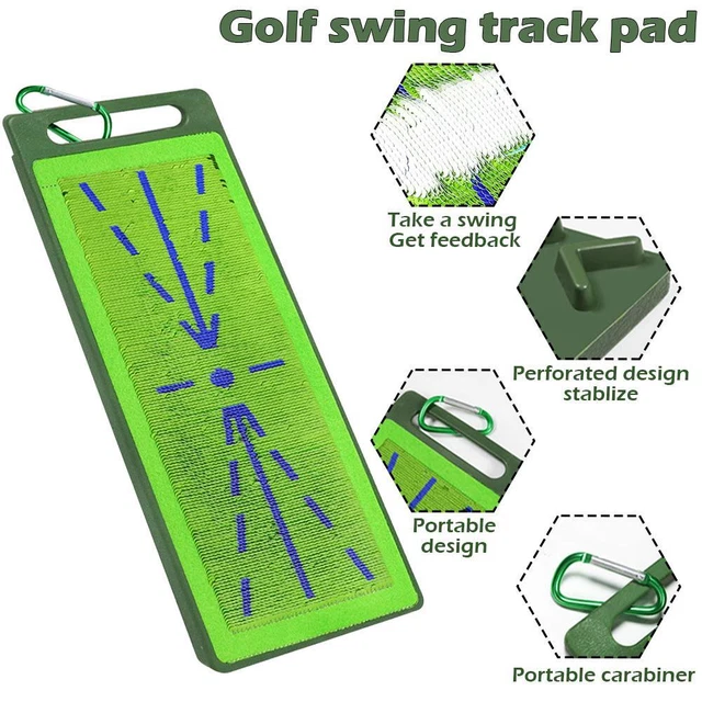 NEW GOLF SWING Path Trainer-Instant Feedback Golf Swing Trace Pad; $41. ...