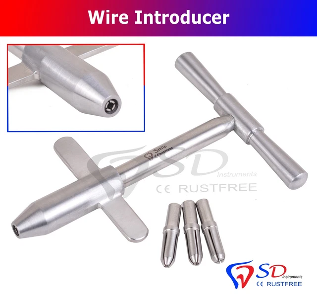 ORTHOPÉDIQUE GUIDE CÂBLE Introducer- Watson Jones Type Avec 4 Piquets 1 ...