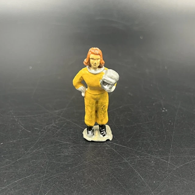VINTAGE CRESCENT TOYS Dan Dare Professor Peabody Yellow Space Suit ...