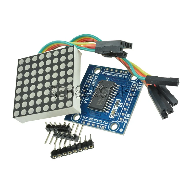 MAX7219 DOT MATRIX Module MCU Steuerung Control Modul DIY Kit Set für ...