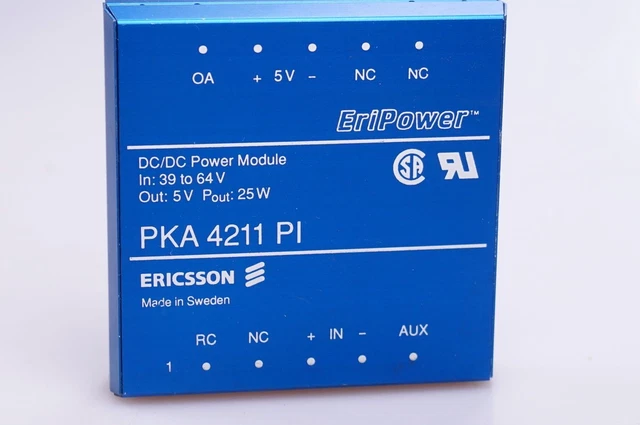 ERICSSON DC/DC Power Modul PKA 4211 PI 39-64V EriPower EUR 26,80 ...