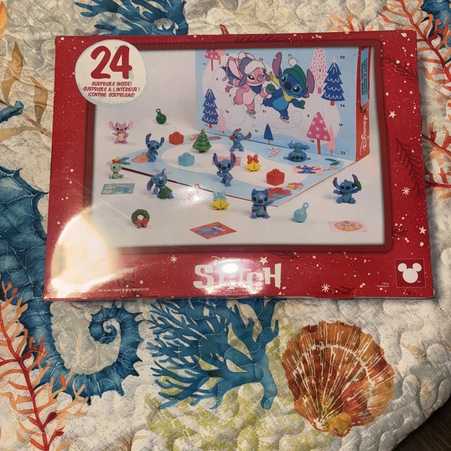 DISNEY STITCH CHRISTMAS Advent Calendar 24 Surprises Inside £31.89 ...