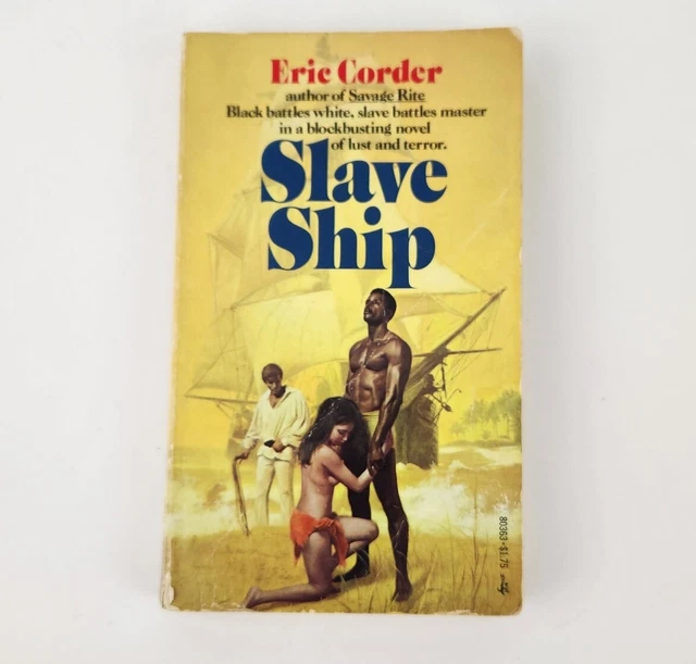 VTG 1976 PULP Paperback Book Slave Ship Eric Corder Pocket Books ...