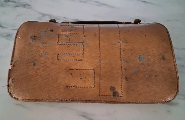 VINTAGE LEATHER GPO PO BT Tool Wallet (1972) Engineers Tool Wallet No ...