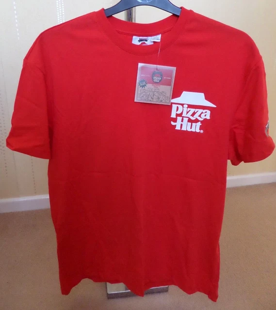2023 Primark Teenage Mutant Ninja Turtles Pizza Hut Red T Shirt Size S