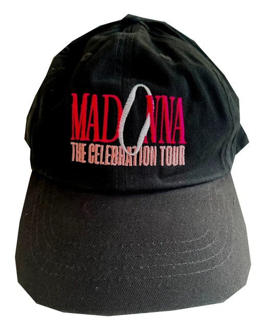 MADONNA THE CELEBRATION Tour Official Vip Only Black / Pink Baseball ...