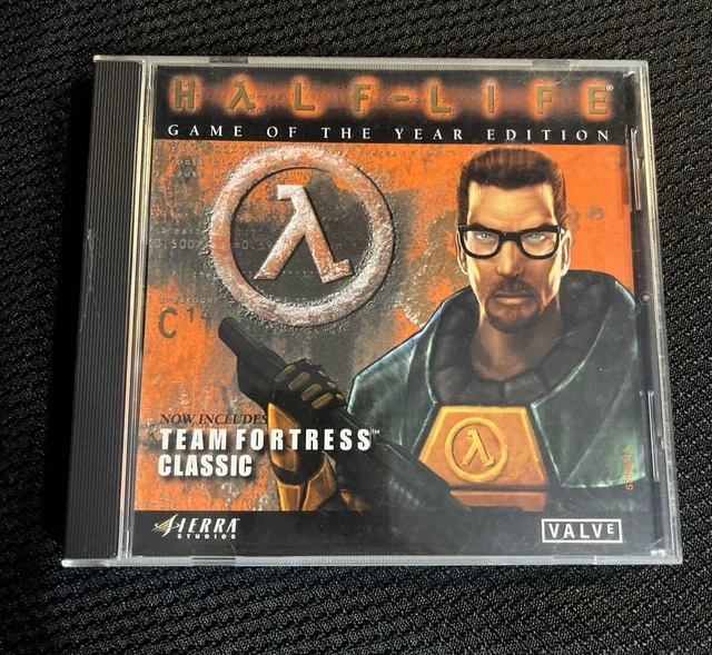 HALF-LIFE: GAME OF the Year Edition Sierra 1999 - CD-ROM With Key ...