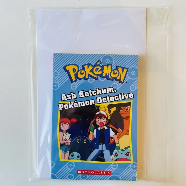 POKÉMON ASH KETCHUM Detective Adventure Book Scholastic Charizard ...