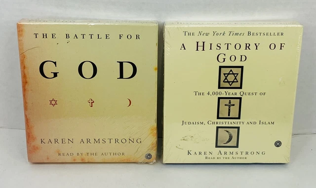 THE BATTLE FOR God & History Of God By Karen Armstrong Audio CD Lot NEW ...