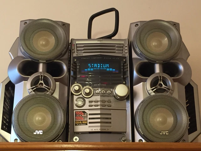JVC COMPACT COMPONENT System HX-Z1R Stereoanlage Hi-Fi System 2x180 ...