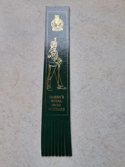 BRITISH ARMY - The Queen's Royal Irish Hussars (QRIH) - Leather ...