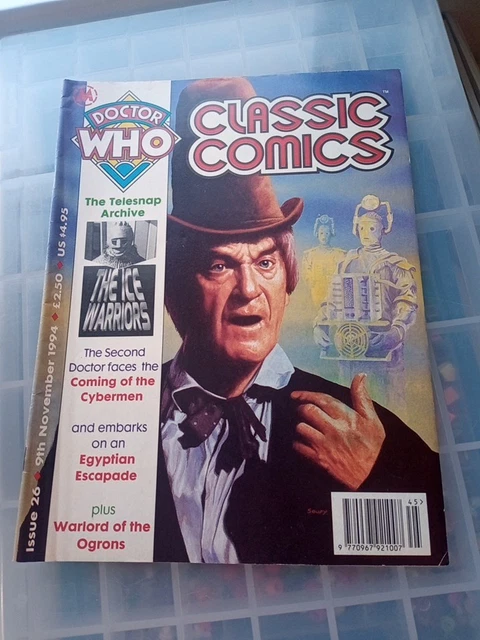 DOCTOR WHO CLASSIC Comics (Marvel UK, 1994) Issue 26 VGC £1.13 ...