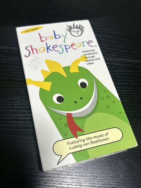 BABY EINSTEIN BABY Shakespeare Exploring Vocabulary VHS 2000 ...
