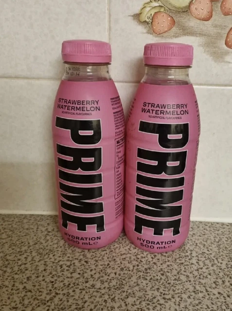 PRIME HYDRATION DRINK STRAWBERRY & WATERMELON 500ml Full Bottle (UK ... PRIME HYDRATION DRINK STRAWBERRY & WATERMELON 500ml Full Bottle (UK ...