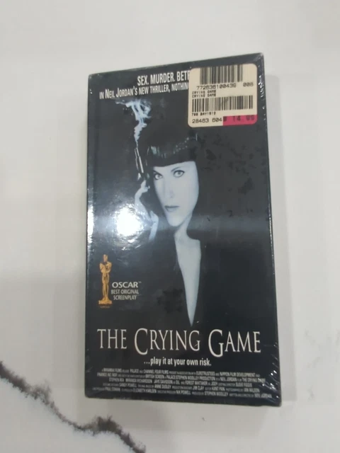 THE CRYING GAME (VHS, 1992) Stephen Rea, Jaye Davidson, Forest Whitaker ...