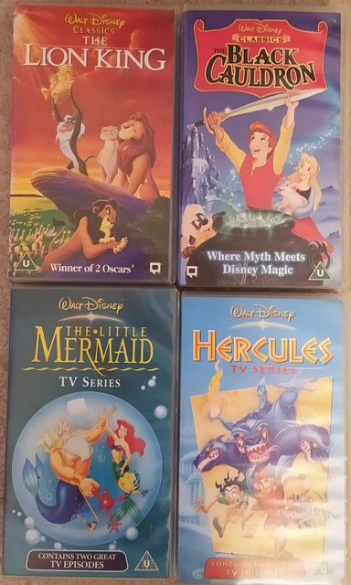 WALT DISNEY ANIMATED VHS Films £3.00 - PicClick UK