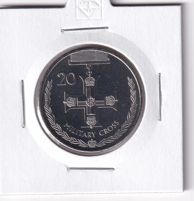 AUSTRALIAN: 2017 20 Cent Wwi 100 Years Of Anzac Military Cross Coin ...