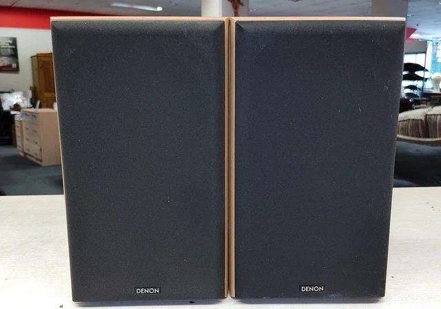 DENON SC-M50 BEECH Bookshelf Speakers CS S55 £24.99 - PicClick UK
