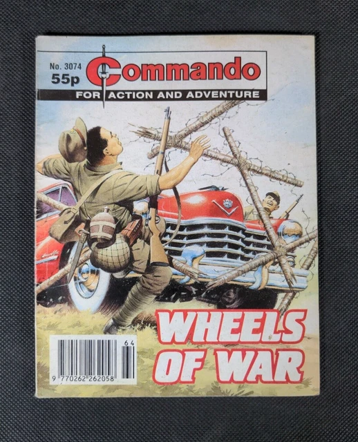 COMMANDO COMIC ISSUE Number 3074 Wheels Of War EUR 5,26 - PicClick IT