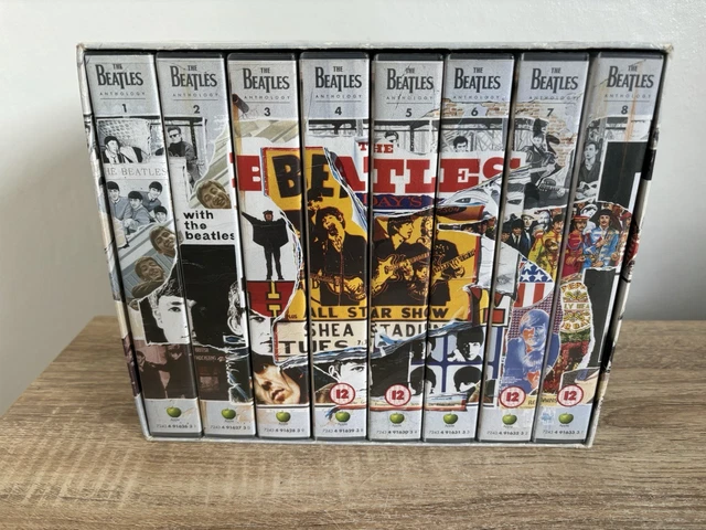 THE BEATLES ANTHOLOGY Box Set of 8 VHS Video Cassette Tapes £16.12 - PicClick UK