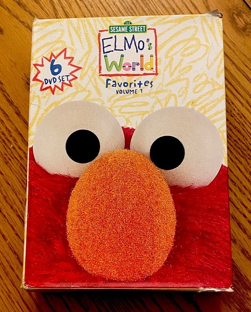 SESAME STREET ELMO'S WORLD Favorites Volume 1 DVD Box Set (1 disco ...