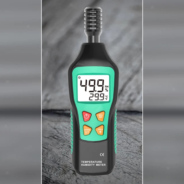 TEMPERATURE HUMIDITY METER Temperature and Humidity Reader for ...