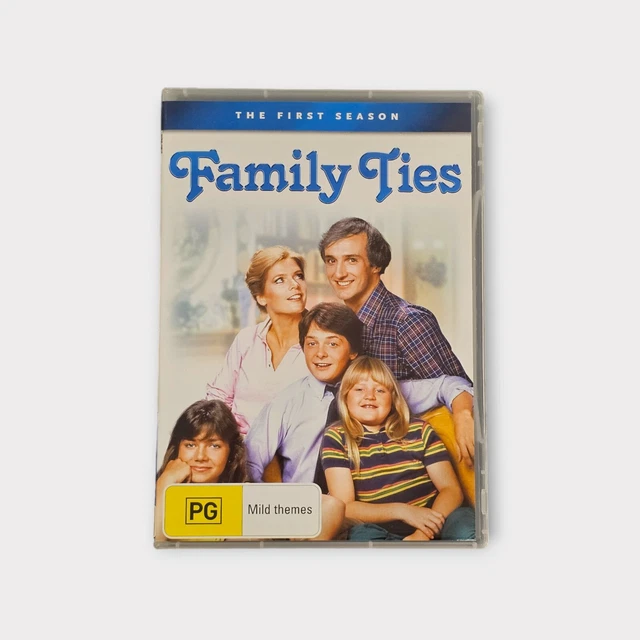 FAMILY TIES SEASON 1 (DVD, 1982) PAL Region 4 80s Family Sitcom 22 ...