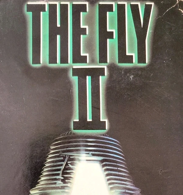 1989 THE FLY 2 VHS Video Cassette Tape Horror Sci-Fi Science Fiction ...