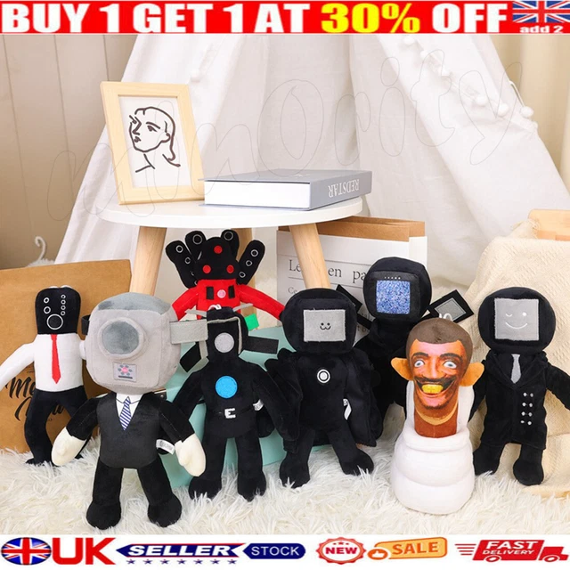 Skibidi Toilet Plush Toiletman Doll Cameraman Speakerman Stuffed Toys