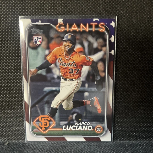 2024 TOPPS SERIES 1 Independence Day Marco Luciano Rookie/76 San Francisco EUR 36,95 - PicClick IT