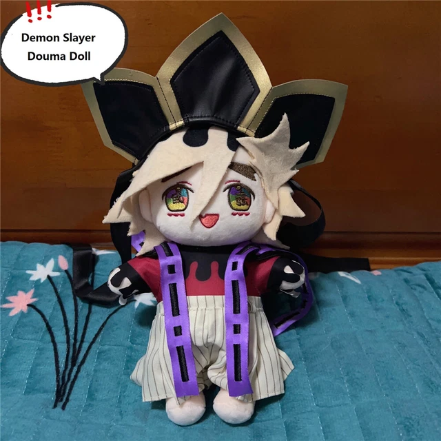 ANIME DEMON SLAYER Douma Plush Doll Dress Up Clothes Stuffed Toy ...