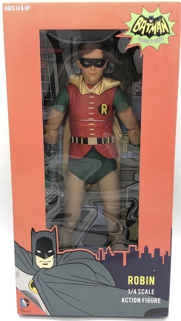 NECA BATMAN 1966 Classic TV Series Robin Boy Wonder 1:4 Scale Figure ...