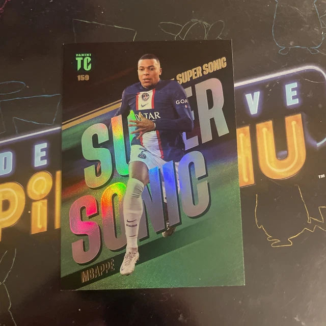 KYLIAN MBAPPE - SUPERSONIC - PANINI TOP CLASS Paris Saint-Germain PSG ...