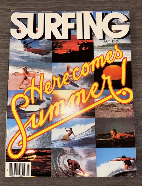 SURFING MAGAZINE JULY 1980 Summer Issue-Windsurfing Bodysurfing Malibu ...