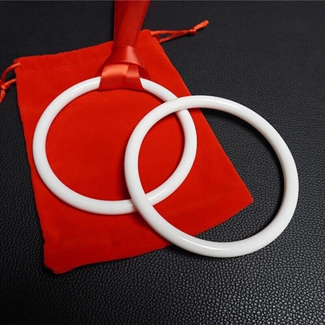 RING AND RIBBON by Shigeru Sugawara Magic Tricks Ribbon Melt Through ...