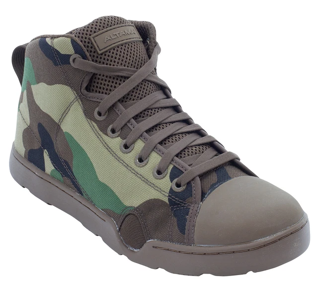 ALTAMA MARITIME ASSAULT Devgru Boots Shoes US Woodland Camouflage Boot ...