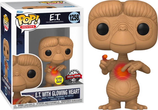 E.T. THE EXTRA-TERRESTRIAL - E.T. Glow Heart US Exclusive #1258 Pop ...
