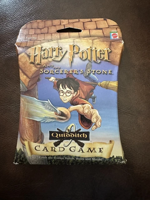 MATTEL HARRY POTTER and the Sorcerer's Stone Quidditch Card Game~~New £ ...
