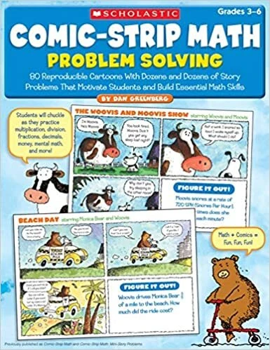 COMIC-STRIP MATH: PROBLEM Solving: 80 Reproducible Cartoons With Dozens ...