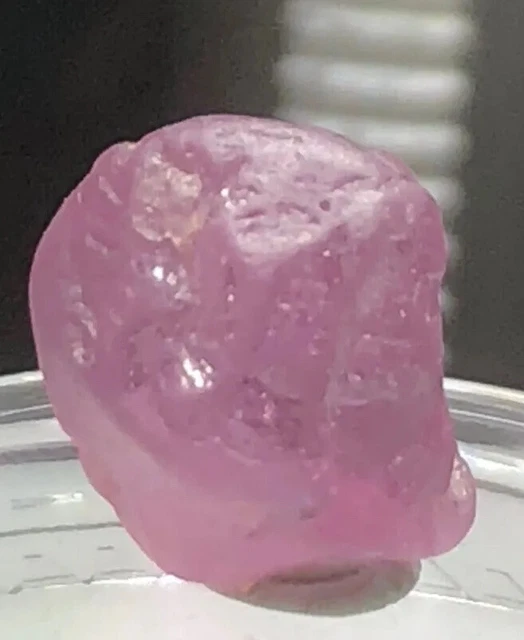 7.35 CARAT PINK Spinel Facet/Cabbing Rough From Umba Tanzania. (SP01 ...