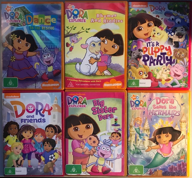 DORA THE EXPLORER Bulk Lot Bundle DVD (DISCS MINT) Movie R4 Kids ...