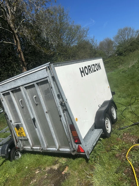 IFOR WILLIAMS BV105 Box Trailer with Split Rear Door, great Condition £ ...