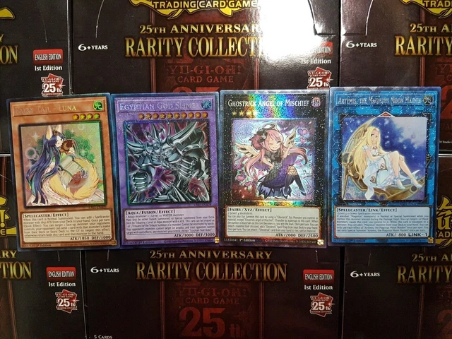 YU-GI-OH 25TH ANNIVERSARY Rarity Collection Prismatic Collector’s Rare ...