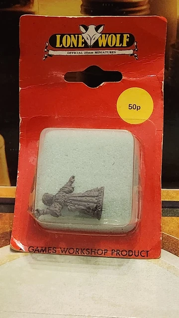 LONE WOLF YOUNG Thaumatergist Wizard - Citadel OOP Pre-Slotta Metal C41 ...