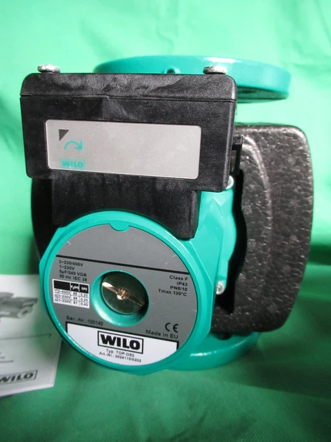 WILO TOP-D50 PN6/10 Circulator 2024110 3-Phase £350.00 - PicClick UK