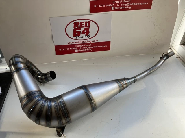 SUZUKI RM 100 125 1979 1980 1981 race cone pipe, Exhaust Pipe ...